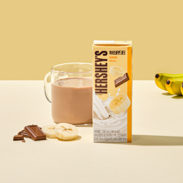허쉬드링크 바나나 190ml 2박스(48개) - CJ프레시마켓